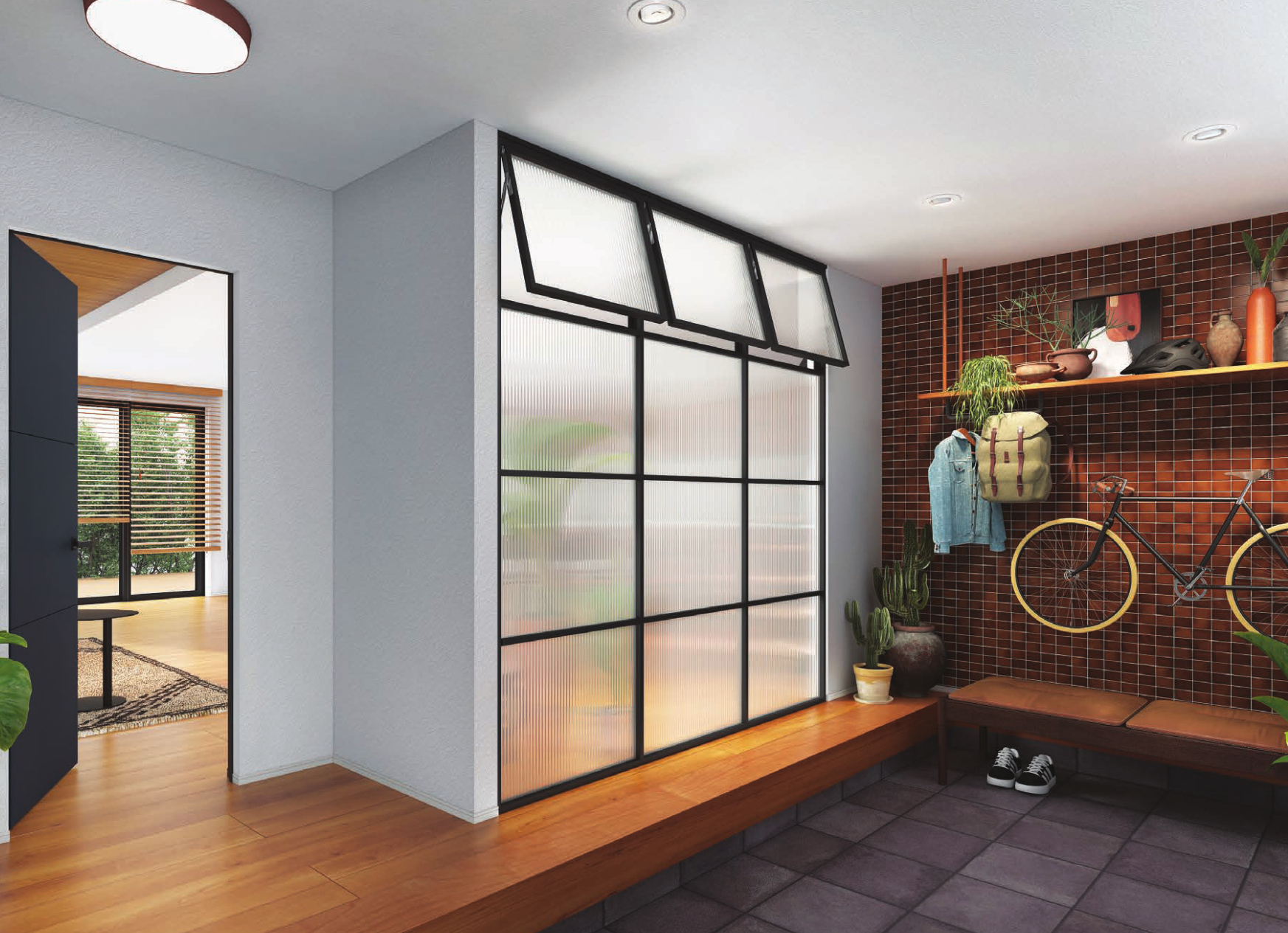 YKKAP 間仕切り famitto/G[ガラスタイプ]商品のご紹介 | ナジャムのリフォーム